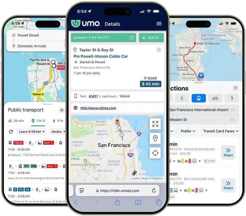 Umo IQ | Real-Time Passenger Info (RTPI)